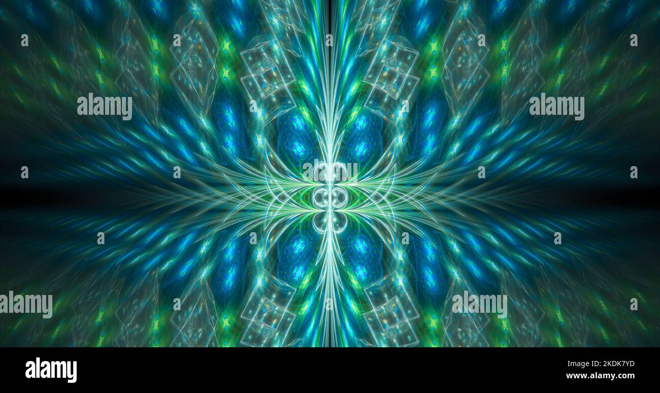 Fractal art. Abstract shapes from fractal textures Stock Photo - Alamy