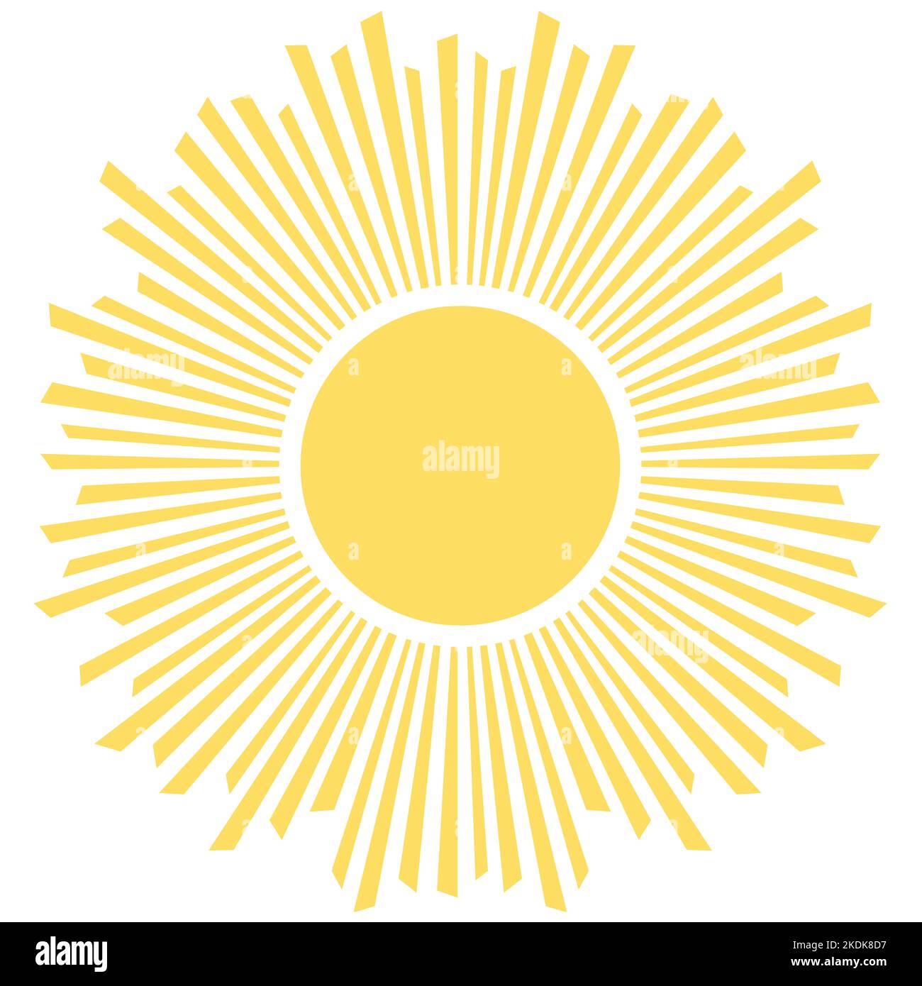 Boho sun pastel yellow flat illustration wall art for print, Nursery abstract sun artwork Stock ...