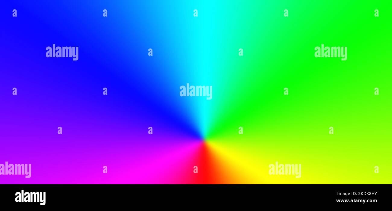 Illustration of Futuristic Vivid Rainbow Colored Beams for Abstract ...