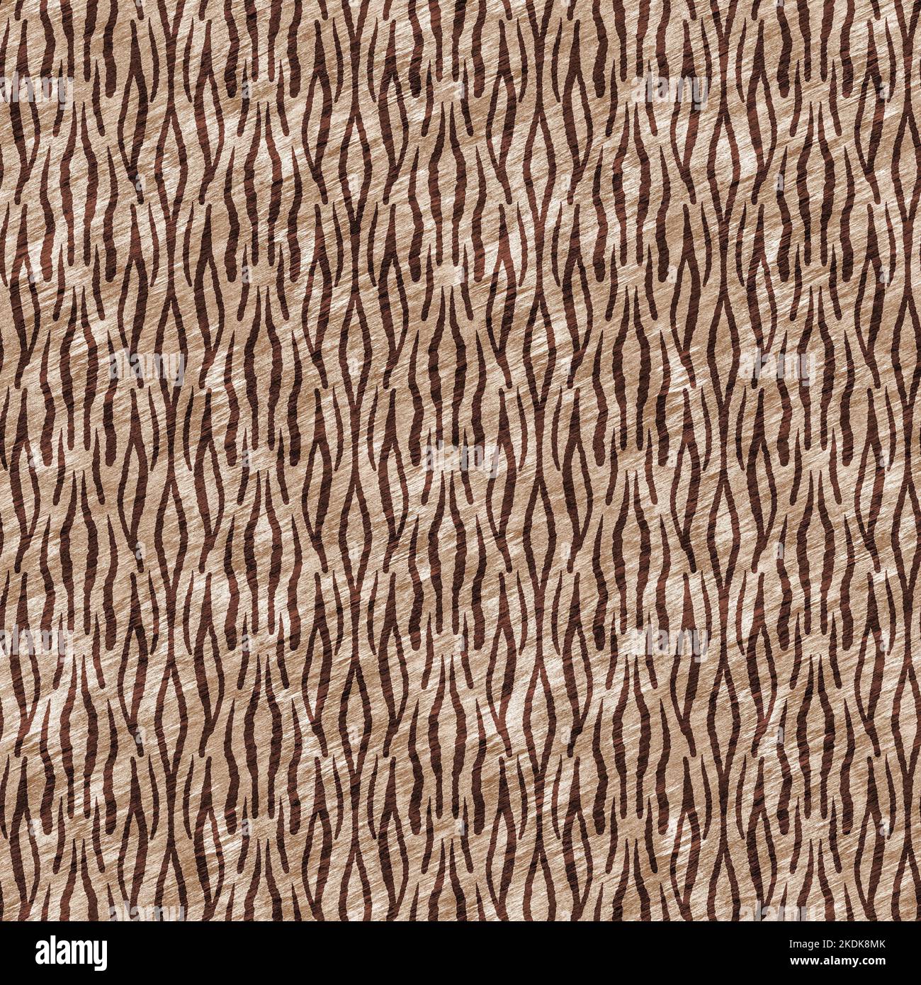 Cute safari tiger print fur wild animal pattern for babies room decor ...