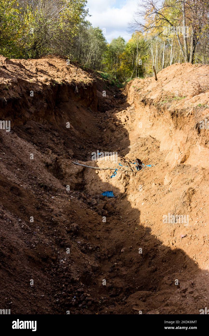 Trench networks hi-res stock photography and images - Alamy