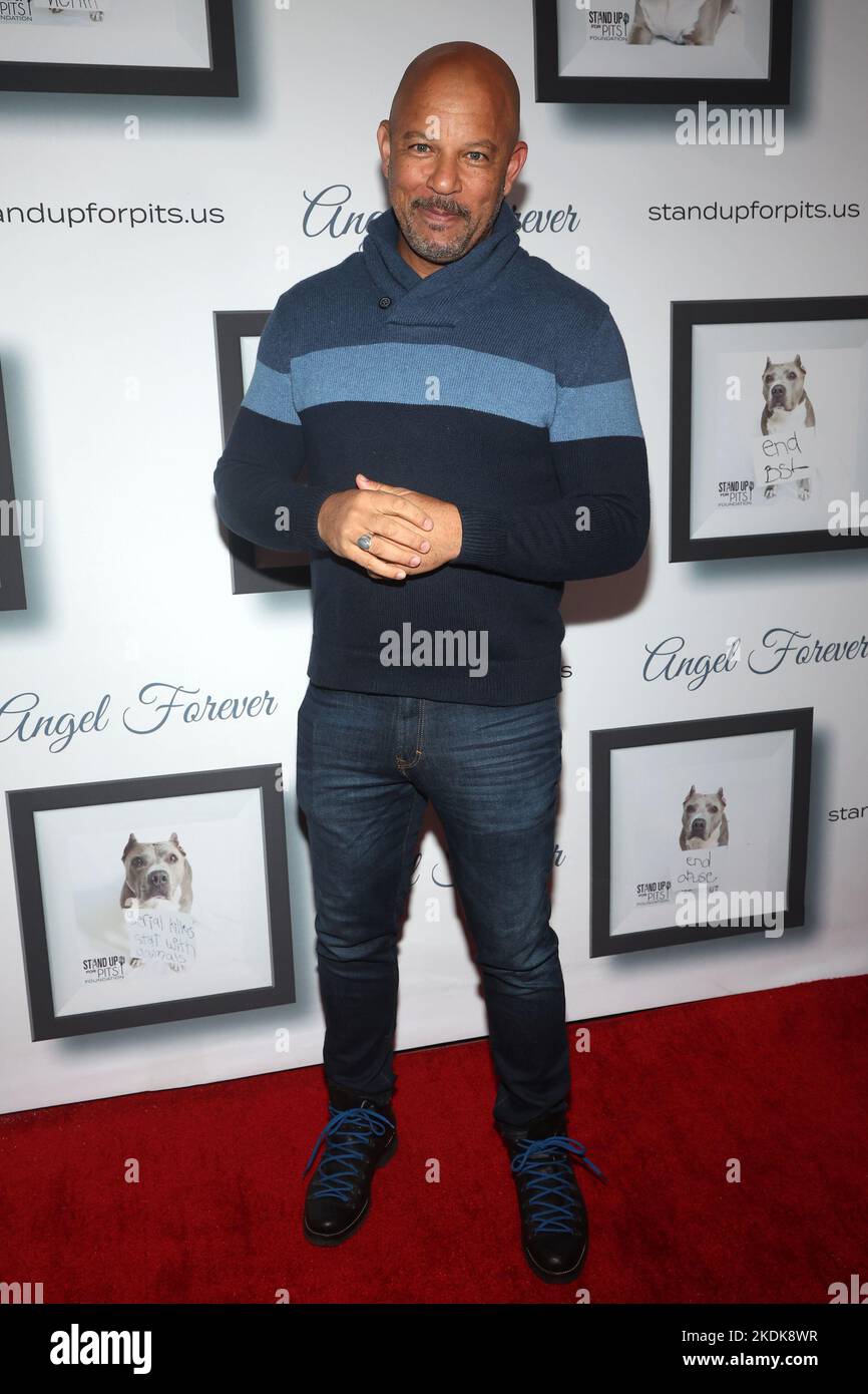 Los Angeles, Ca. 6th Nov, 2022. Chris Williams at Stand Up For Pits ...