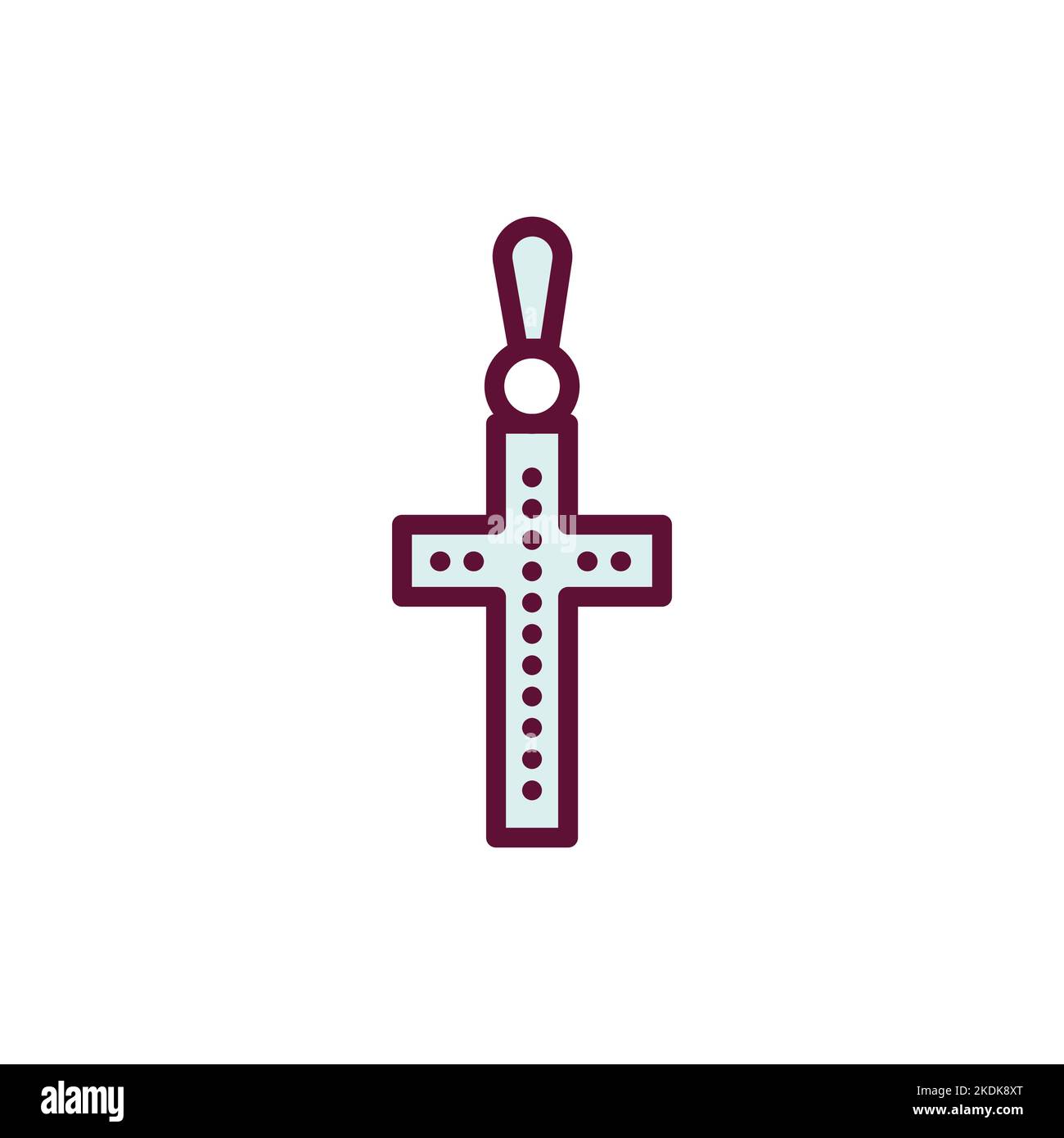 Gold silver cross Stock Vector Images - Alamy