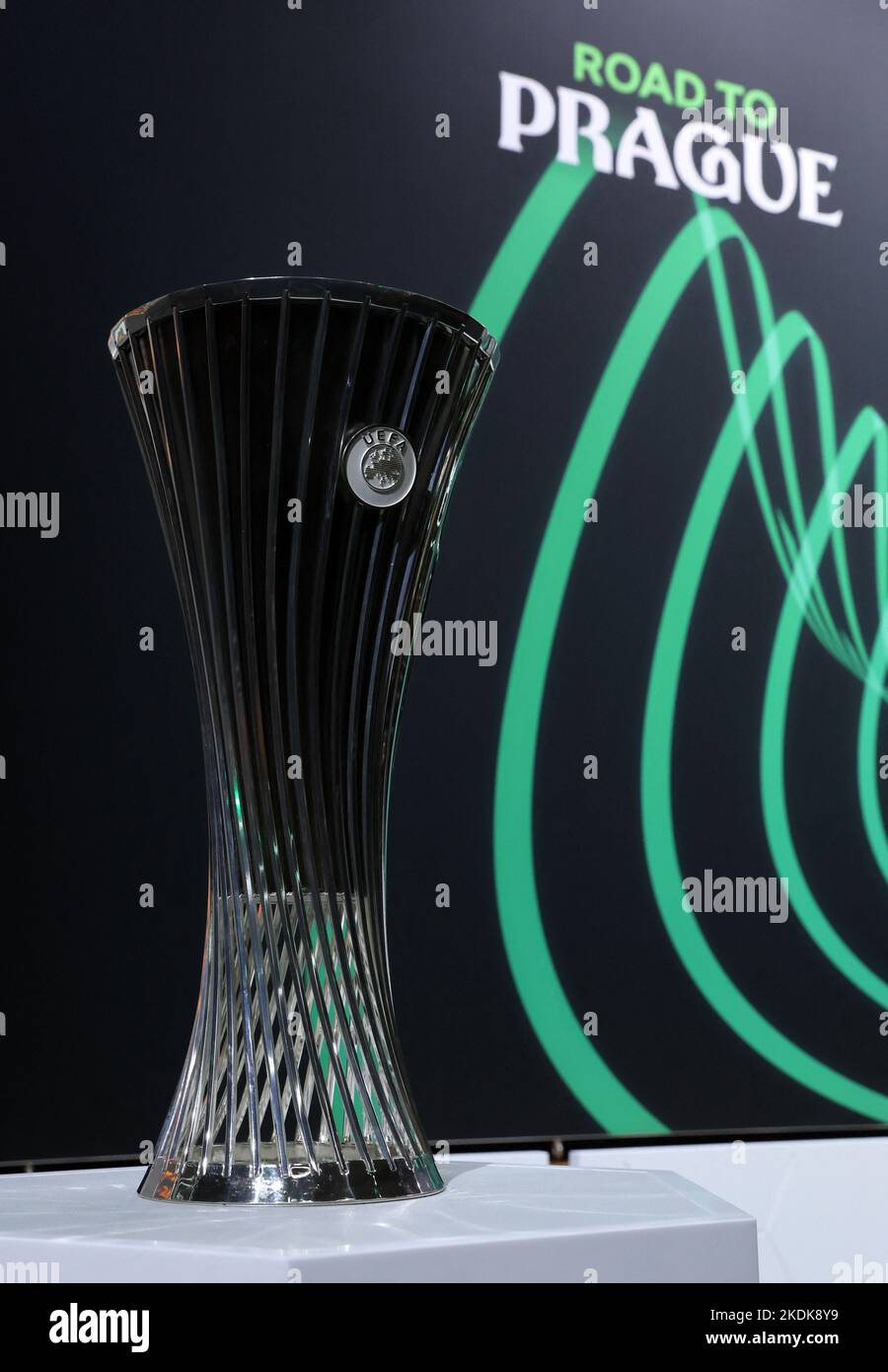 Europa conference league trophy hi-res stock photography and images - Alamy