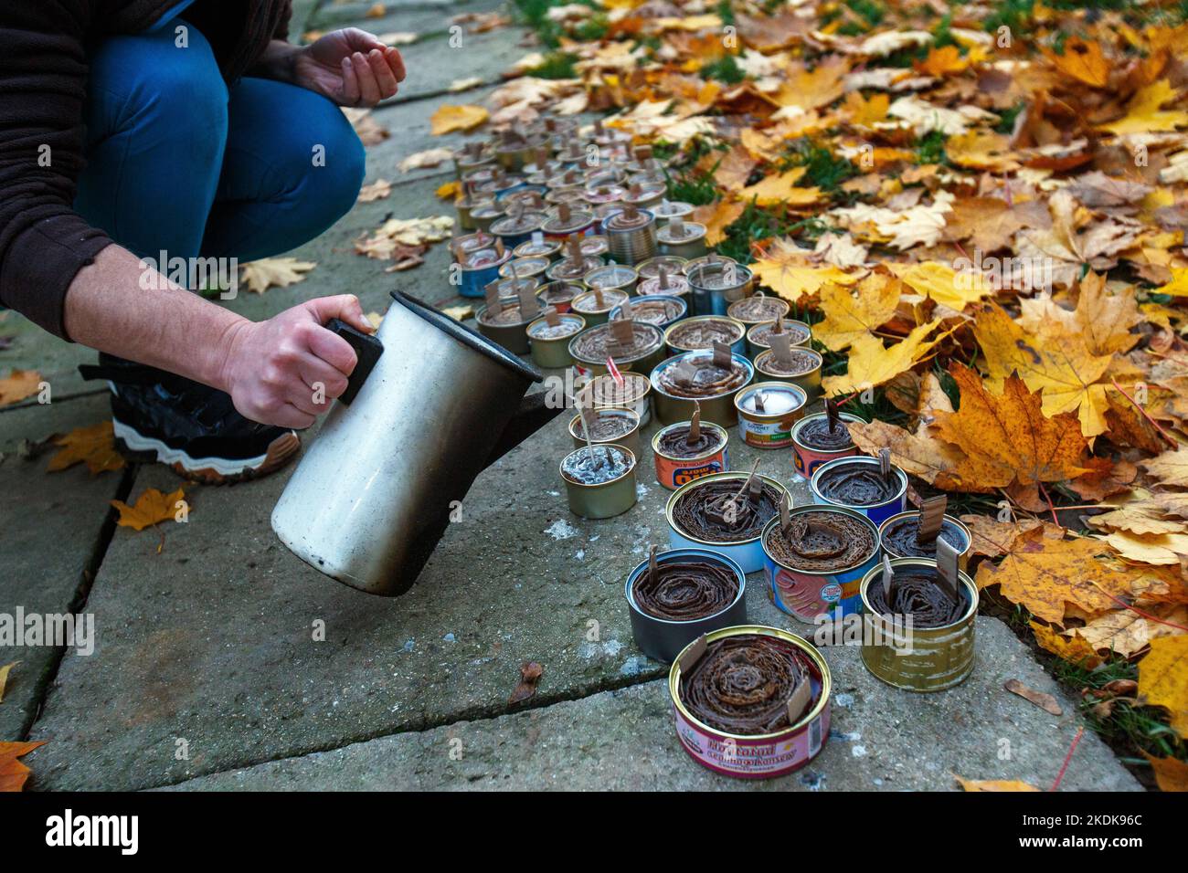 UZHHOROD, UKRAINE - NOVEMBER 6, 2022 - Tetiana Klym-Kashuba who ...