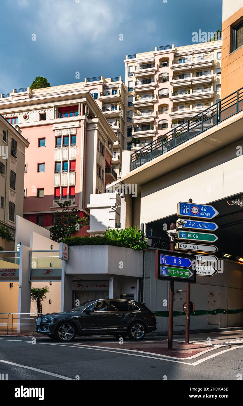 Avenue de la Porte Neuve, Principality of Monaco, Monaco, French ...