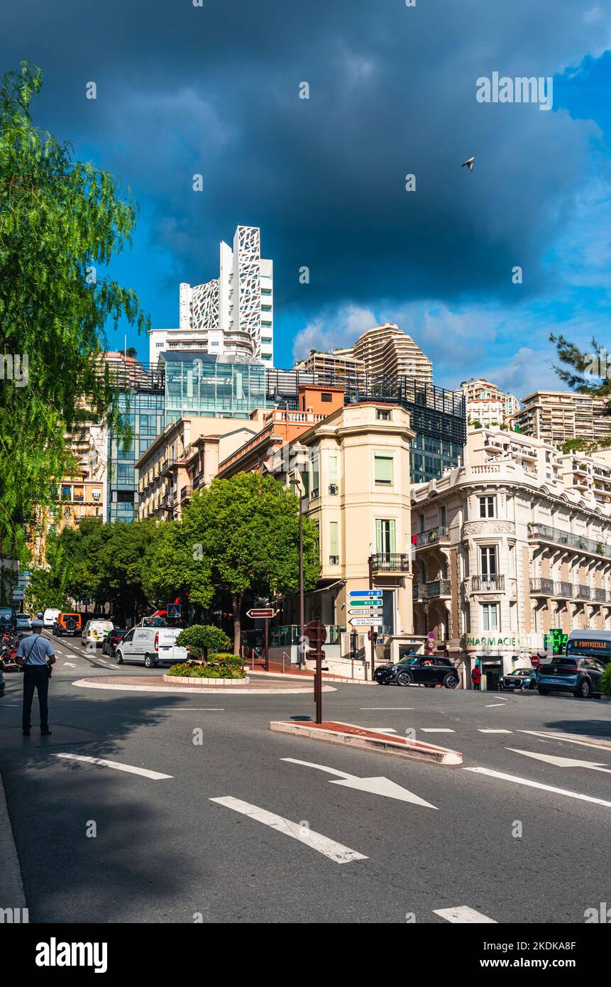 Avenue de la Porte Neuve, Principality of Monaco, Monaco, French ...