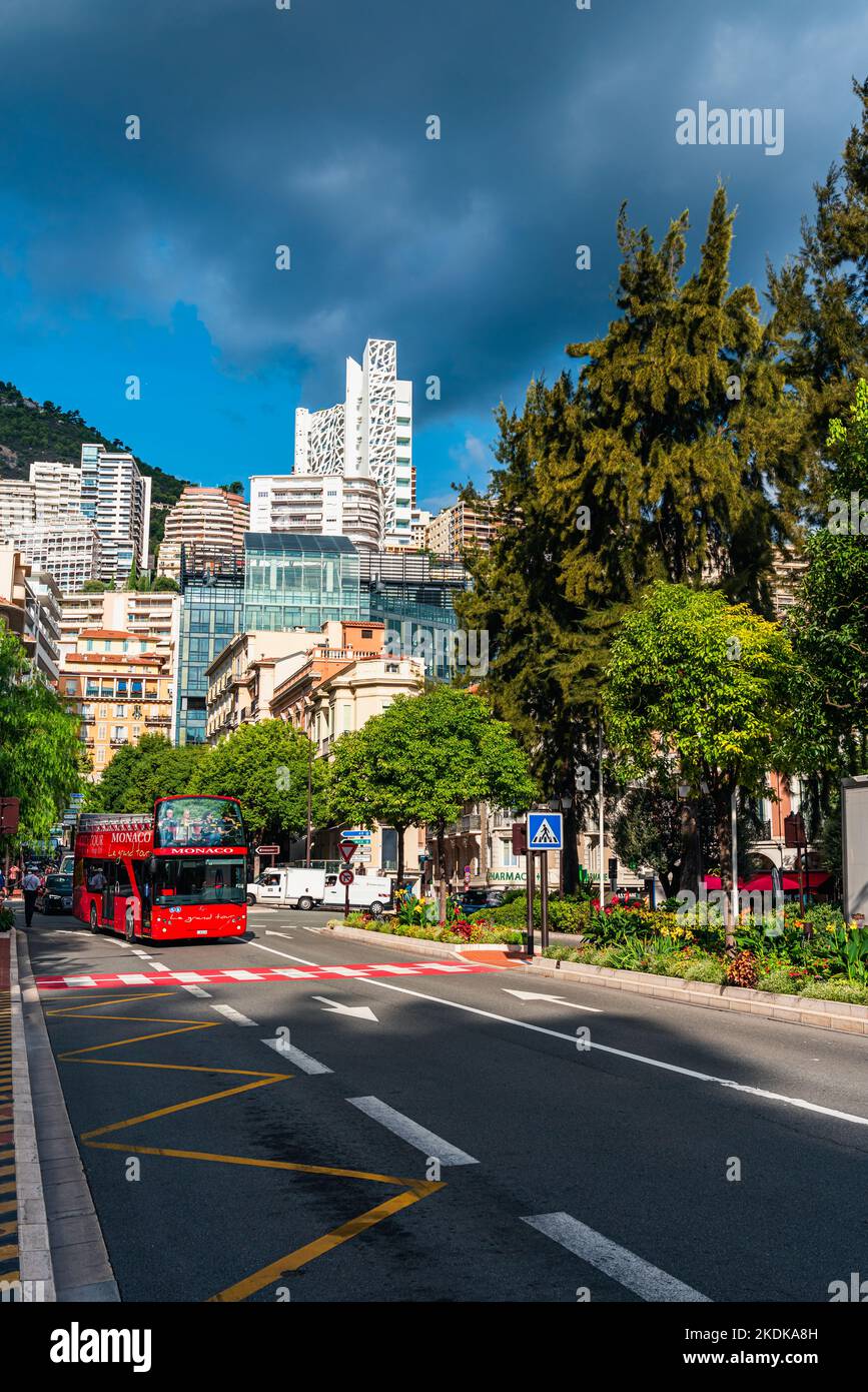 Avenue de la Porte Neuve, Principality of Monaco, Monaco, French ...