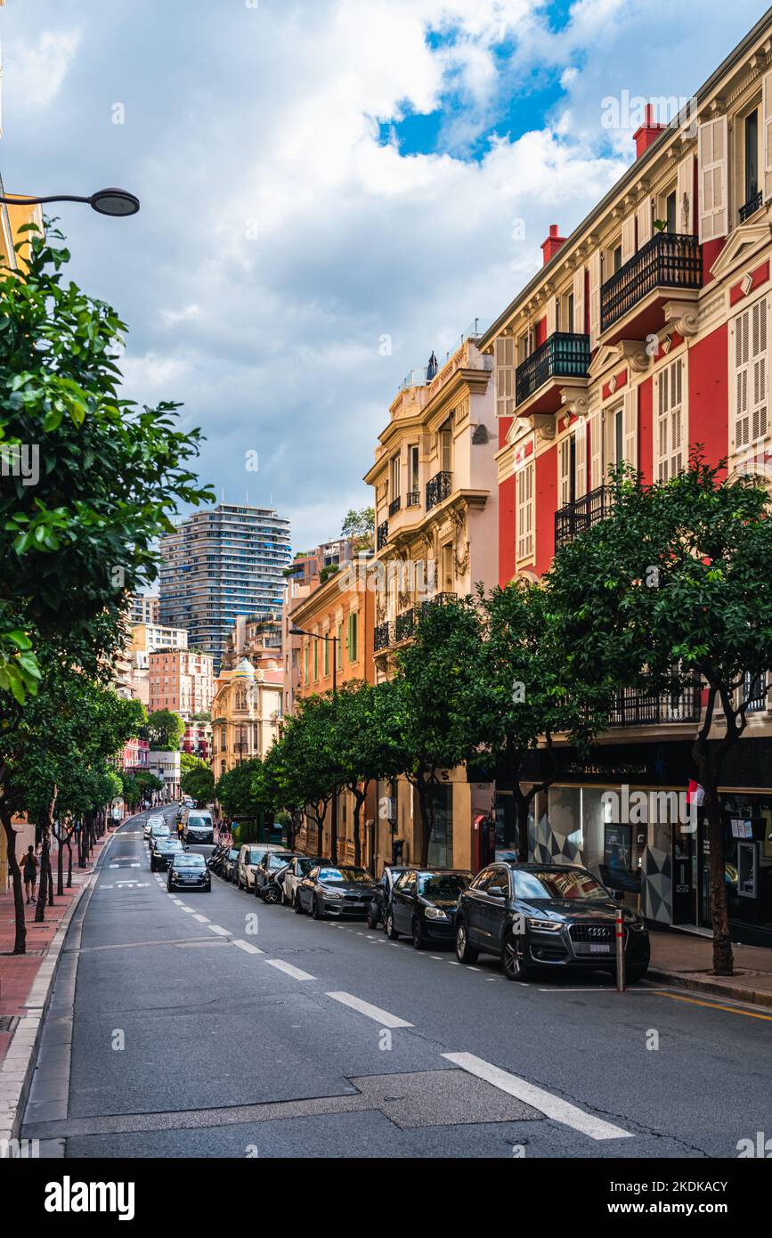 Avenue de la Porte Neuve, Principality of Monaco, Monaco, French ...
