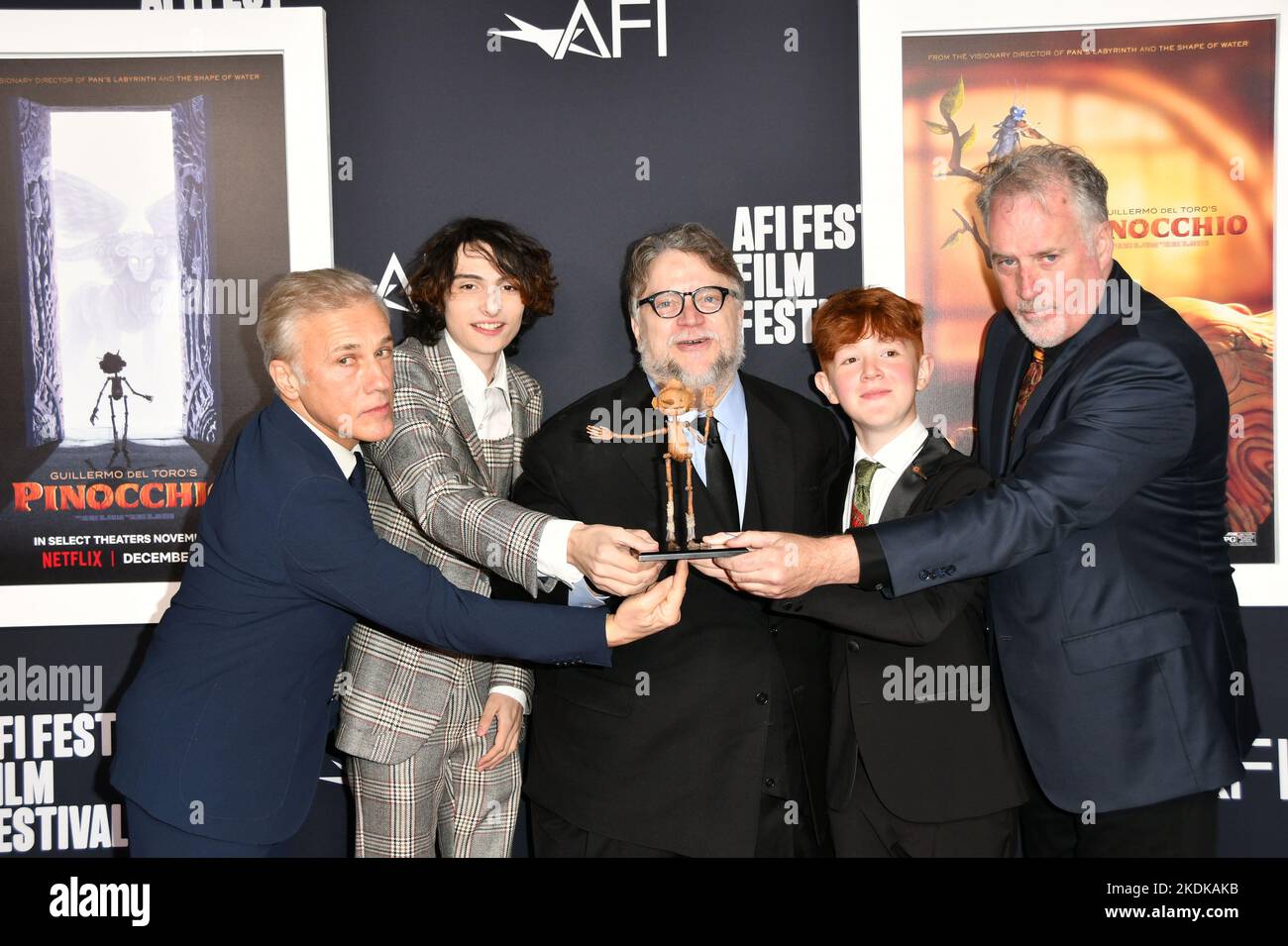 Hollywood, Ca. 5th Nov, 2022. Christopher Waltz, Finn Wolfhard ...