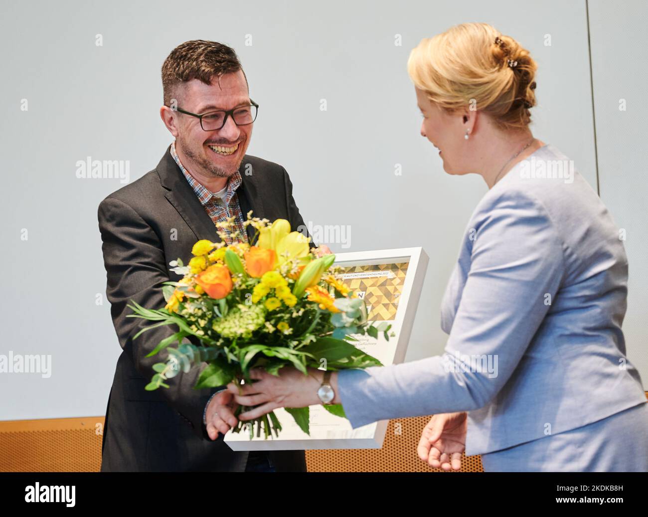 Potsdam, Germany. 07th Nov, 2022. Stephan Jäkel, employee of the Gay ...