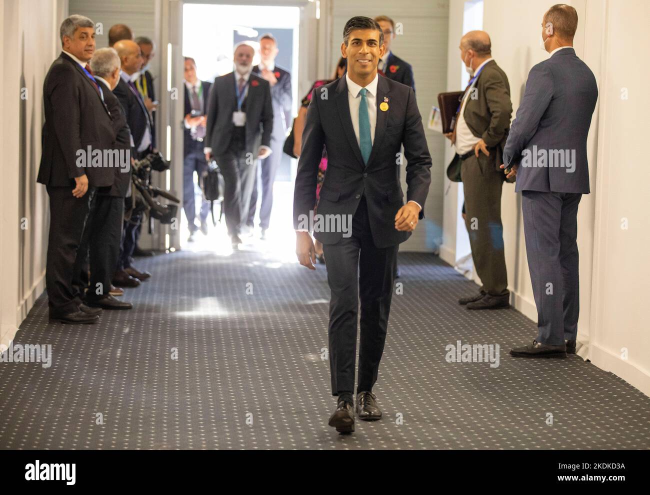 Prime Minister Rishi Sunak during the Cop27 summit at Sharm el-Sheikh ...