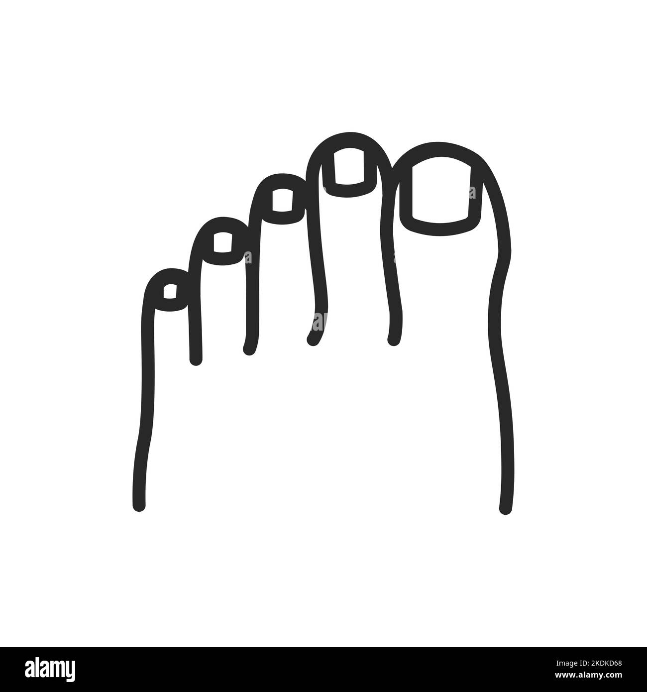 Clip Art Toes