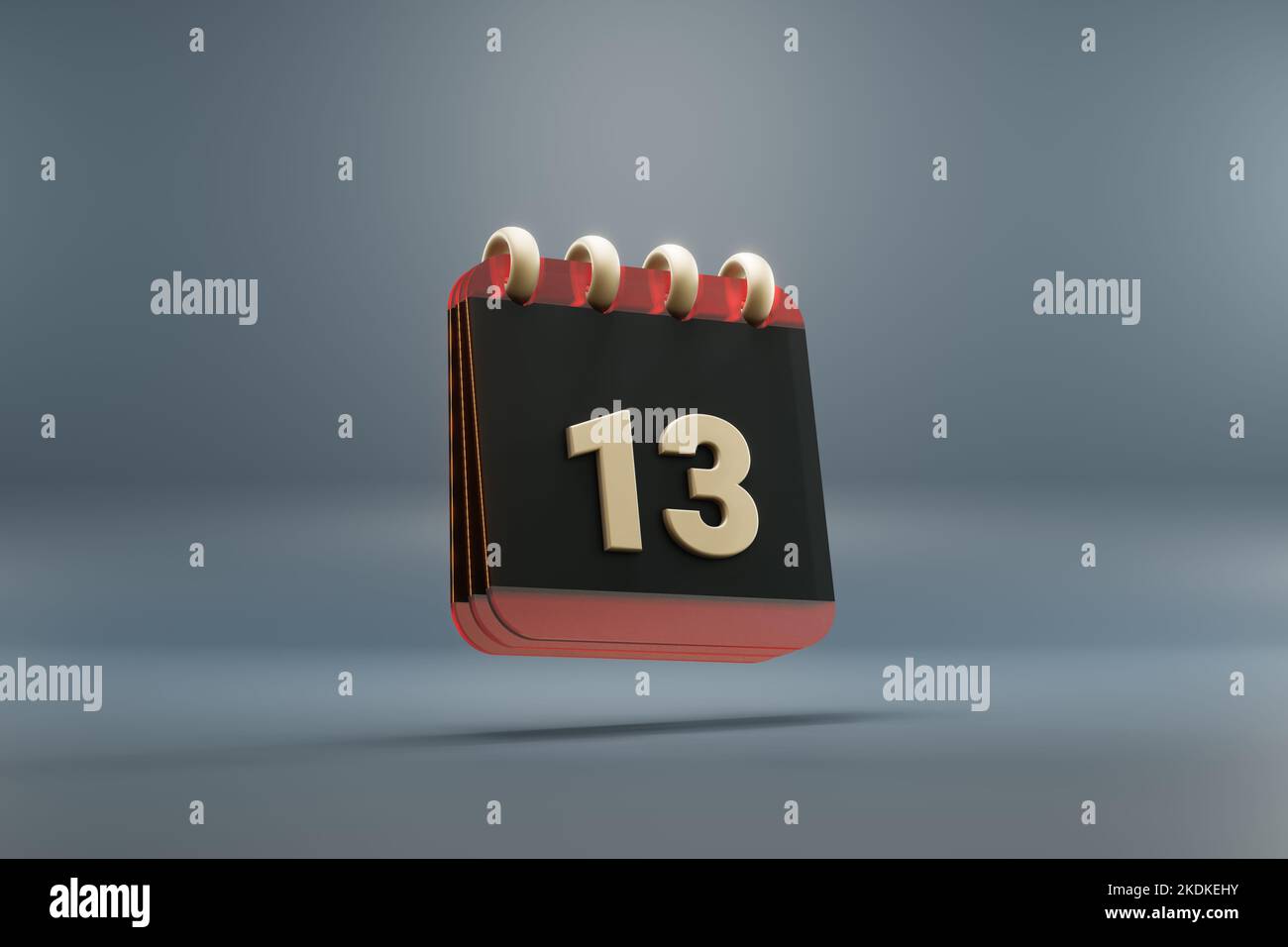 Simple calendar icon 13 hi-res stock photography and images - Alamy