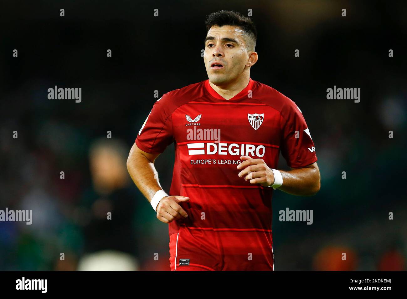 Marcos Acuna of Sevilla FC during the La Liga match between Real Betis ...