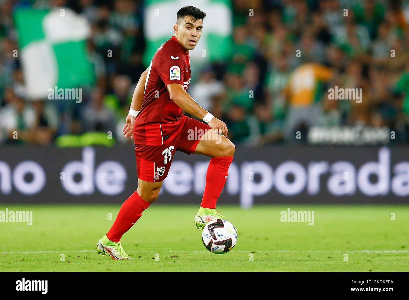 Marcos Acuna of Sevilla FC during the La Liga match between Real Betis ...