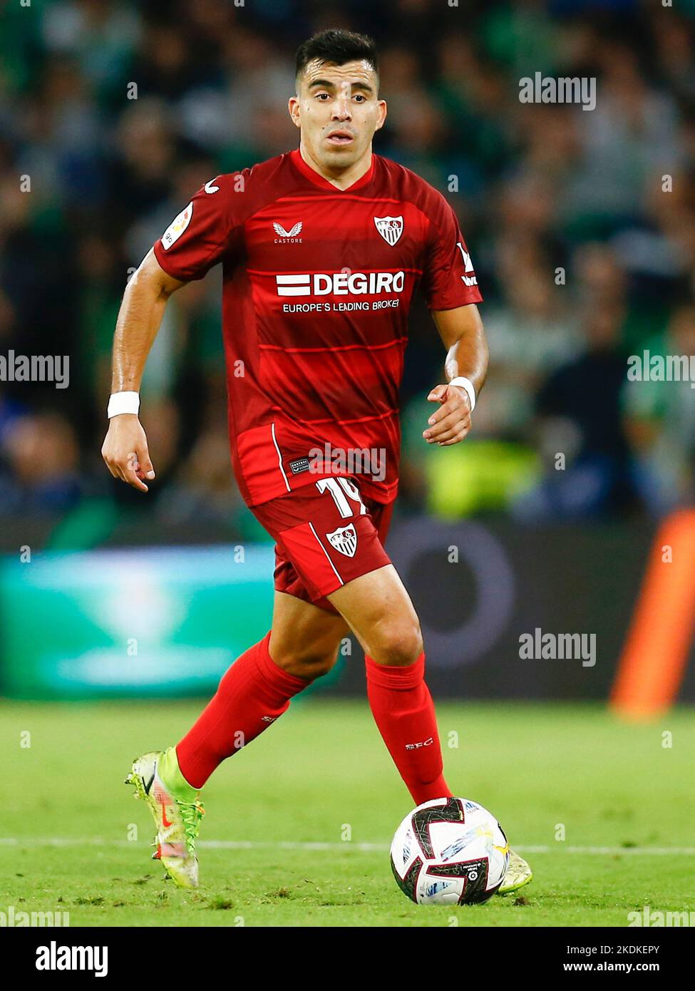 Marcos Acuna of Sevilla FC during the La Liga match between Real Betis ...