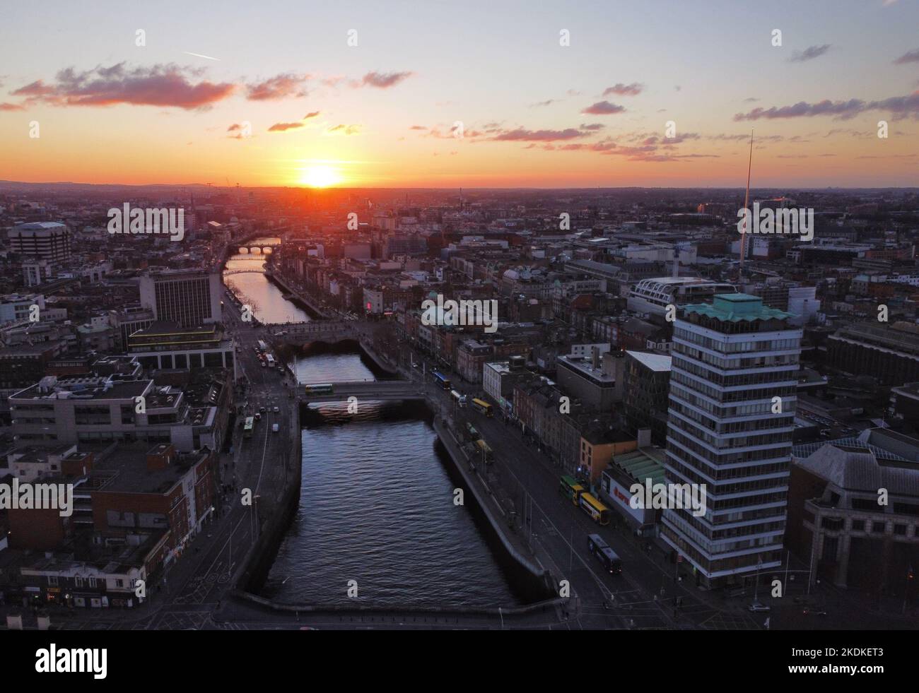 Aerial dublin hi-res stock photography and images - Alamy