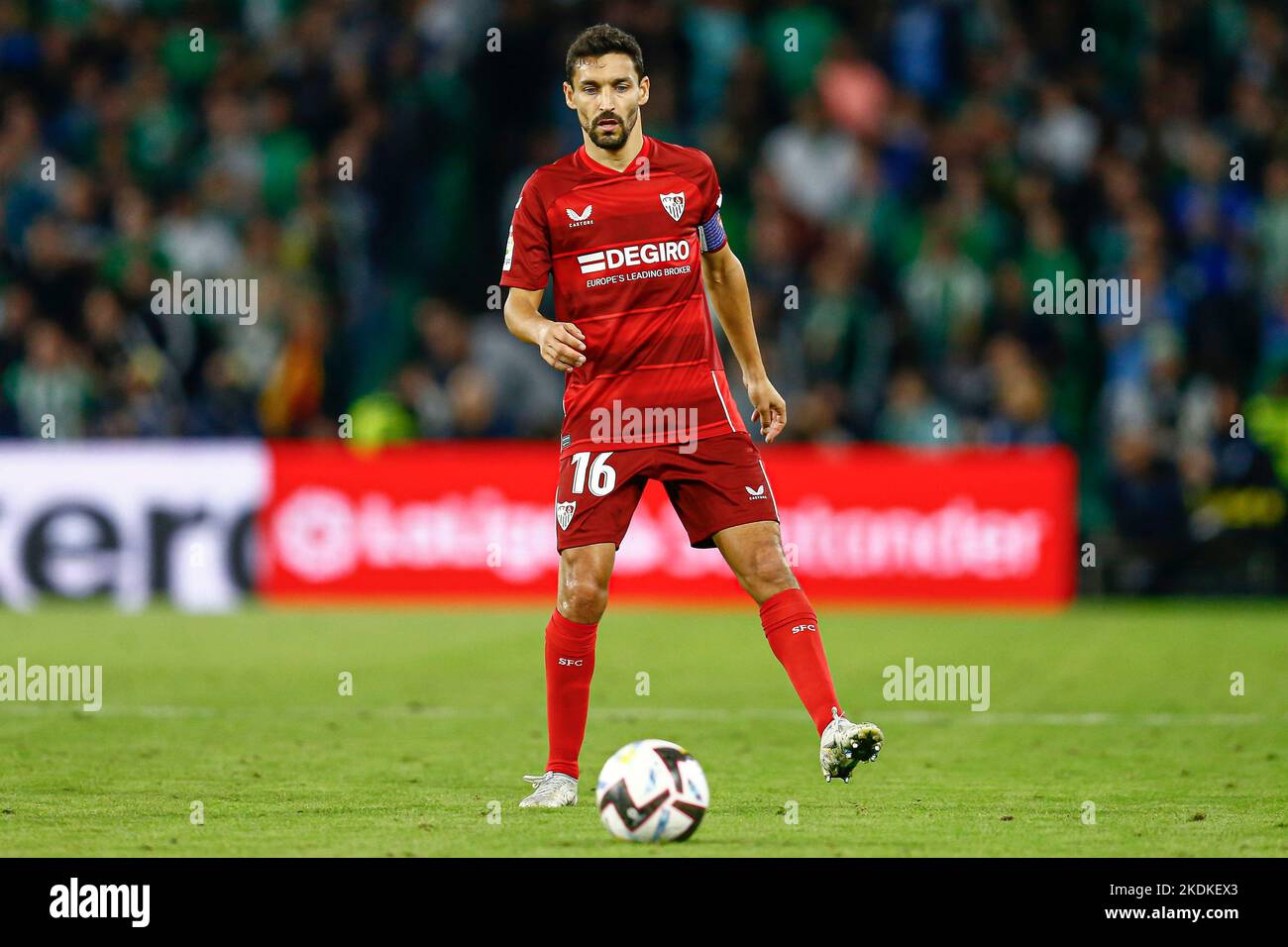 Jesus Navas of Sevilla FC during the La Liga match between Real Betis ...