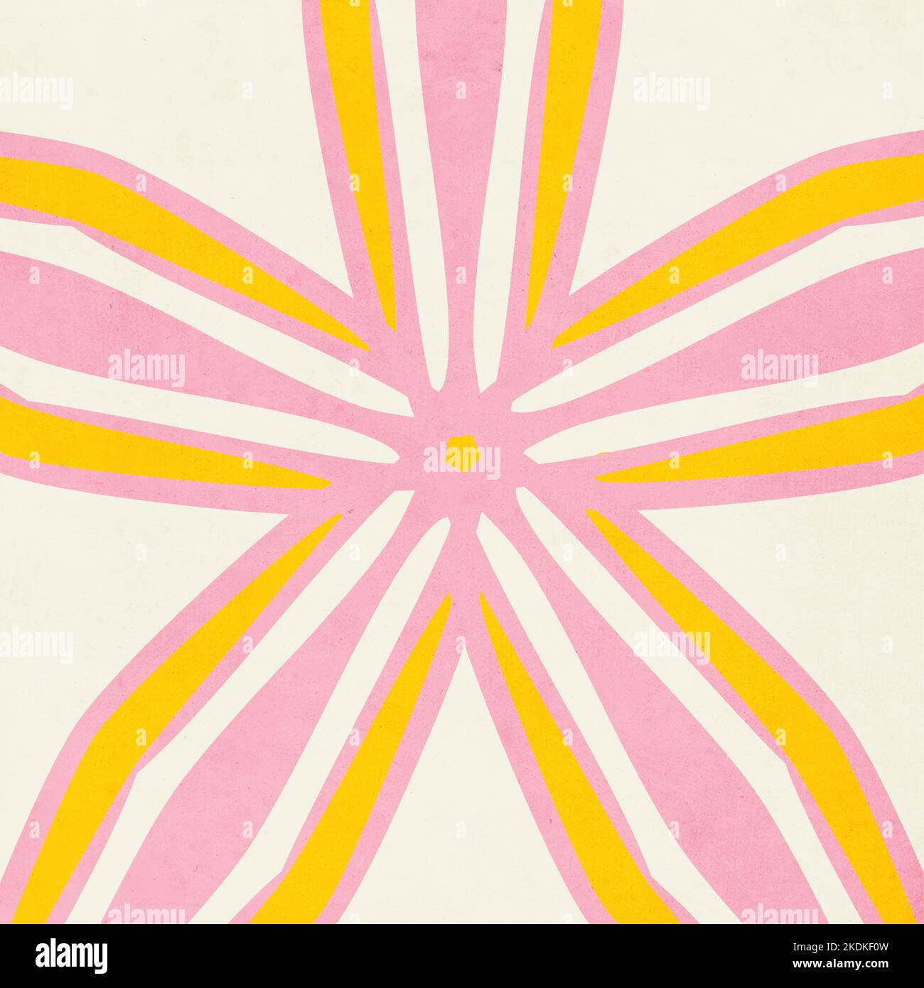 Colorful pattern in the 60s, 70s surface design, fabrics, paper ...