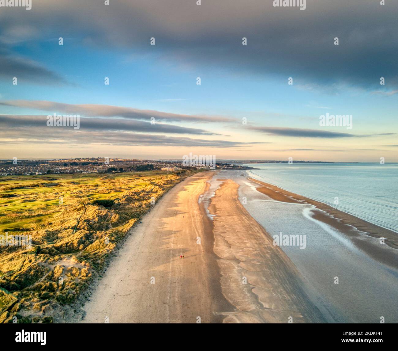 Dublin portmarnock aerial hi-res stock photography and images - Alamy