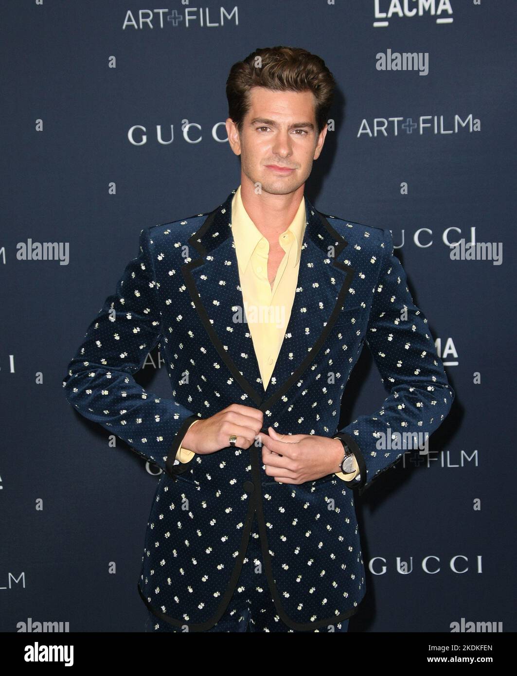Andrew Garfield attends the 2022 LACMA ART FILM GALA Presented By Gucci ...