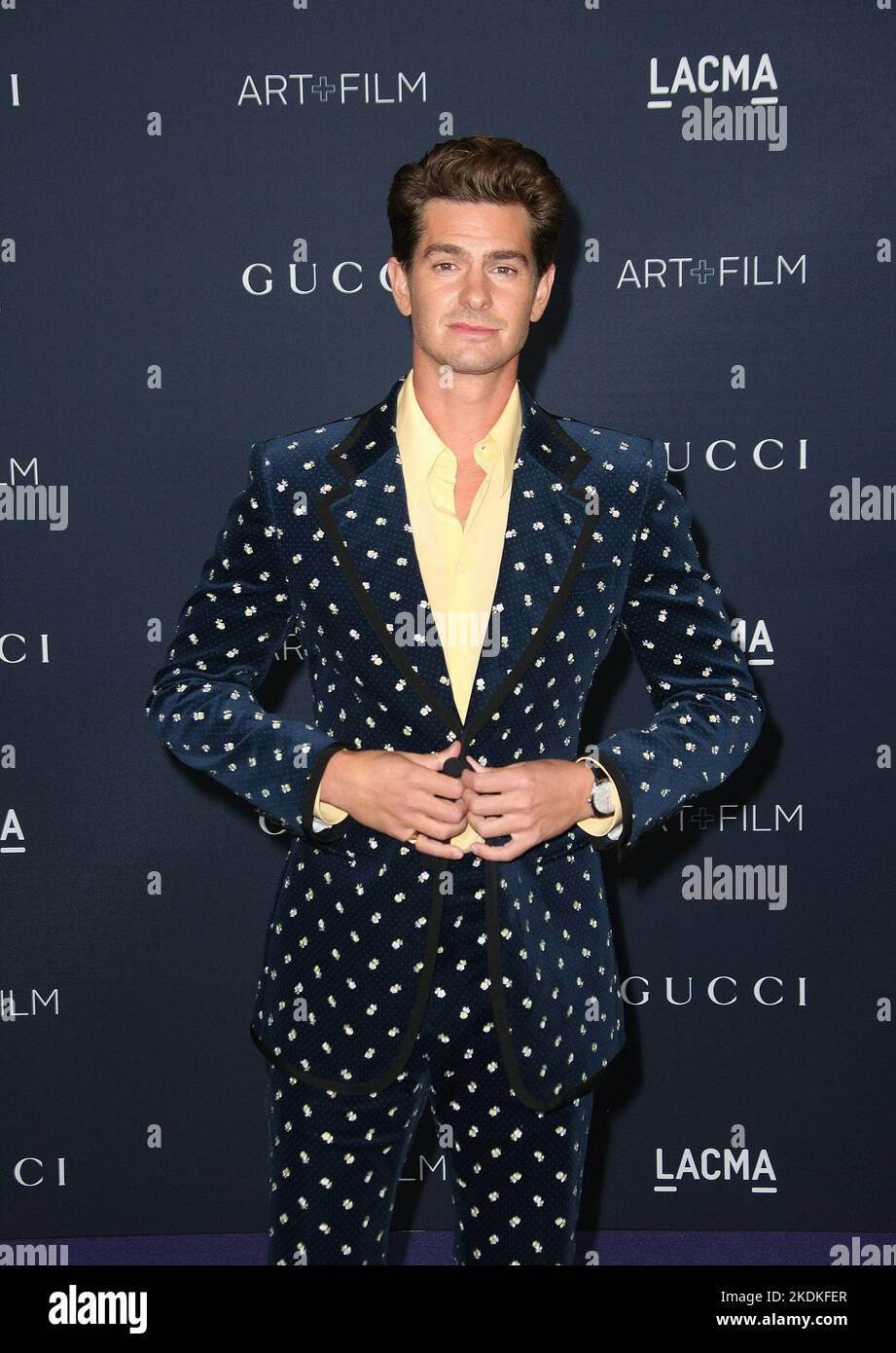 Andrew Garfield attends the 2022 LACMA ART FILM GALA Presented By Gucci ...