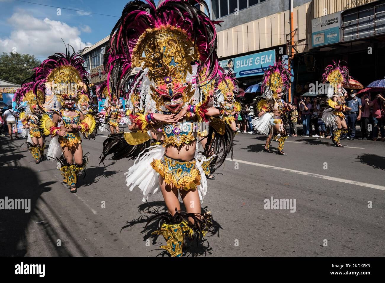 Masskara festival, Bacolod, Negros island, Philippines Stock Photo - Alamy