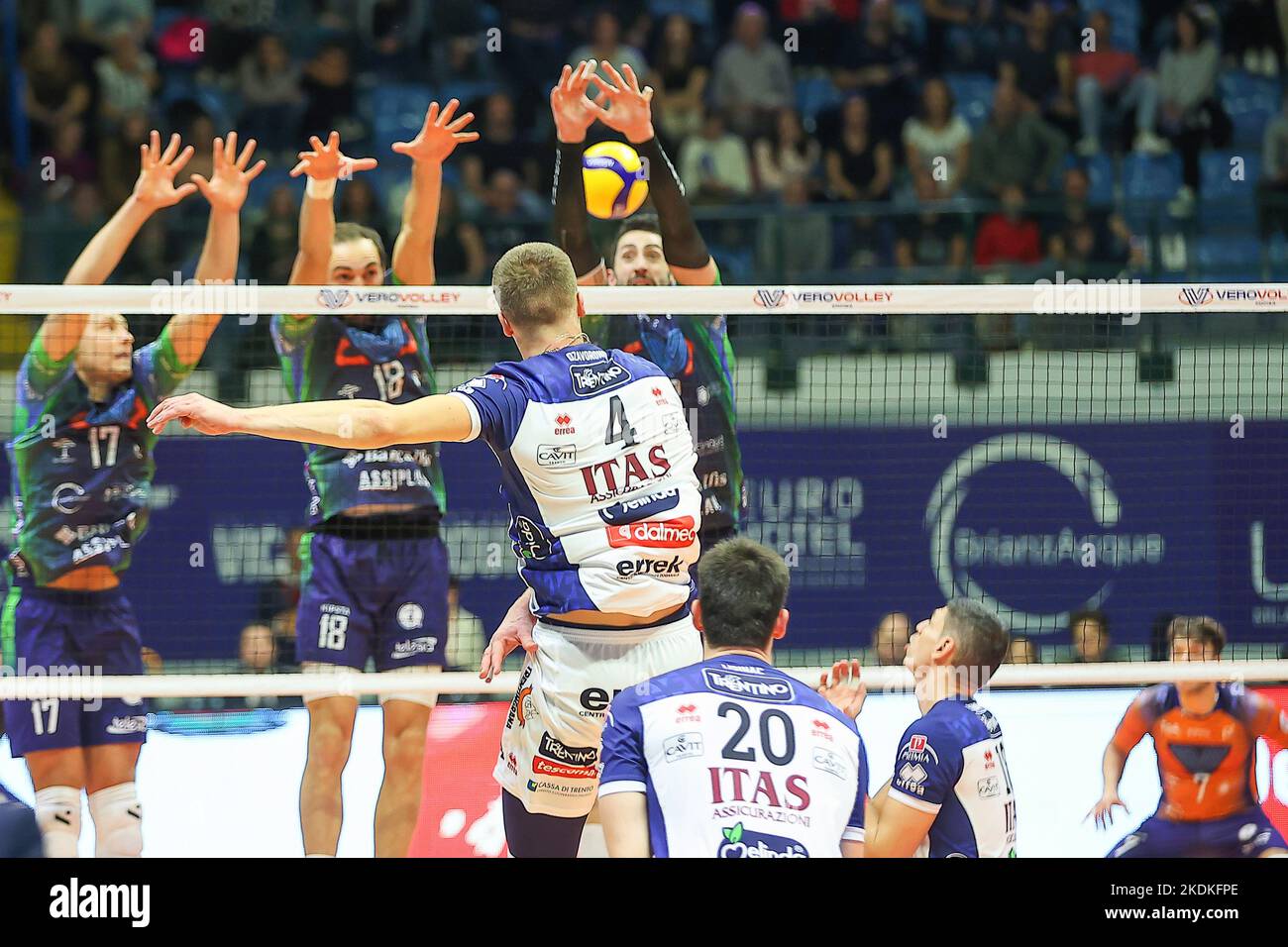 Arena di Monza, Monza, Italy, November 06, 2022, Attack of DONOVAN ...