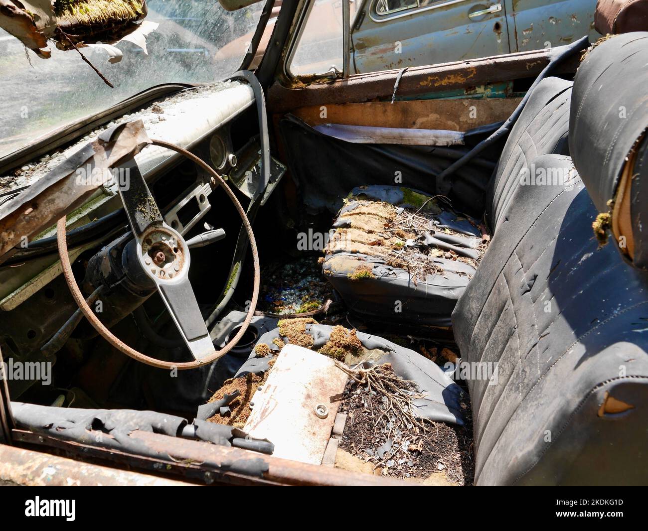 Dump car interior hi-res stock photography and images - Alamy