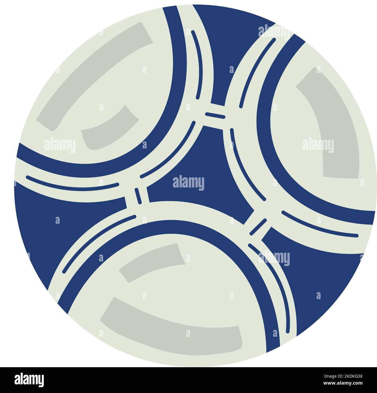 soccer sport blue balloon Stock Vector Image & Art - Alamy