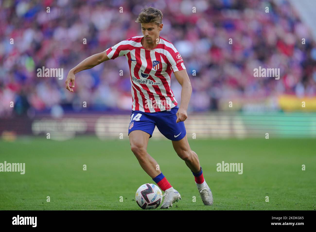 Marcos Llorente of Atletico de Madrid during the La Liga match between ...