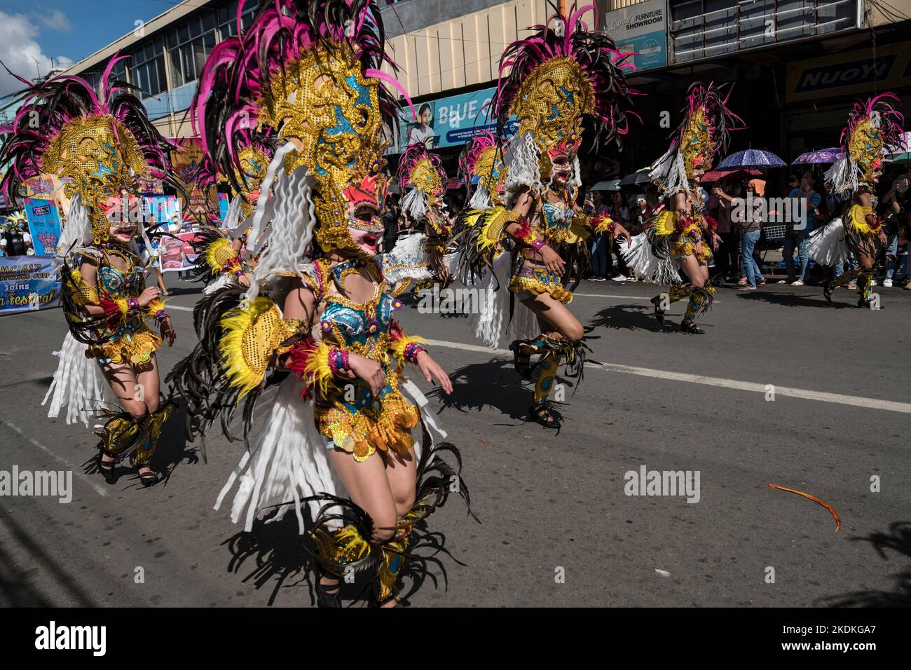 Masskara festival, Bacolod, Negros island, Philippines Stock Photo - Alamy