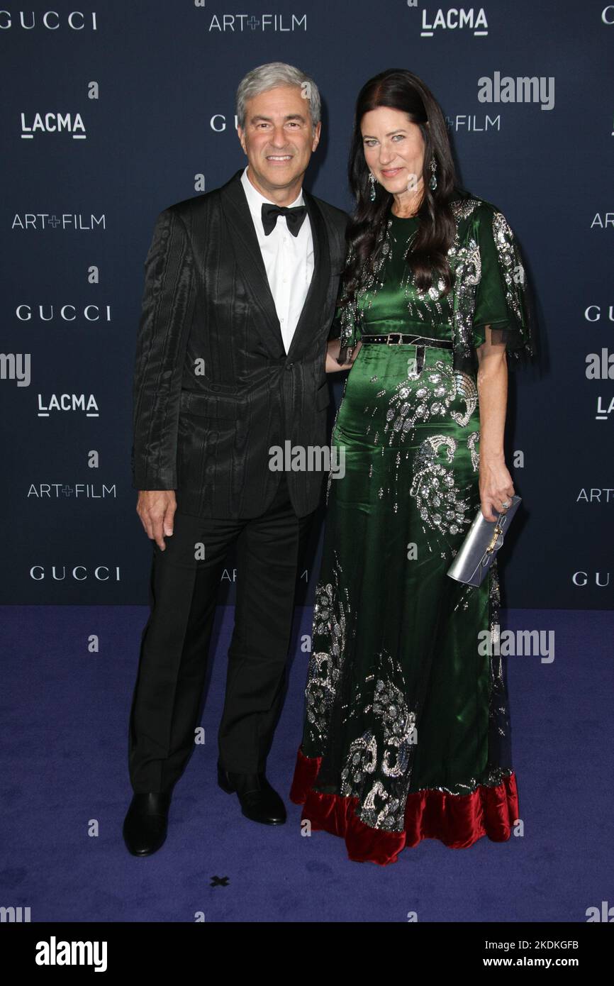 Michael Govan and Katherine Ross attend the 2022 LACMA ART FILM GALA ...
