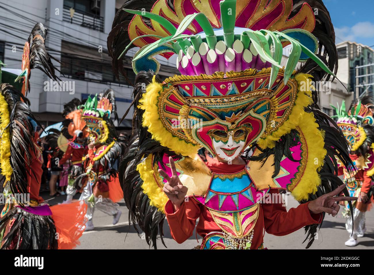 Masskara festival, Bacolod, Negros island, Philippines Stock Photo - Alamy