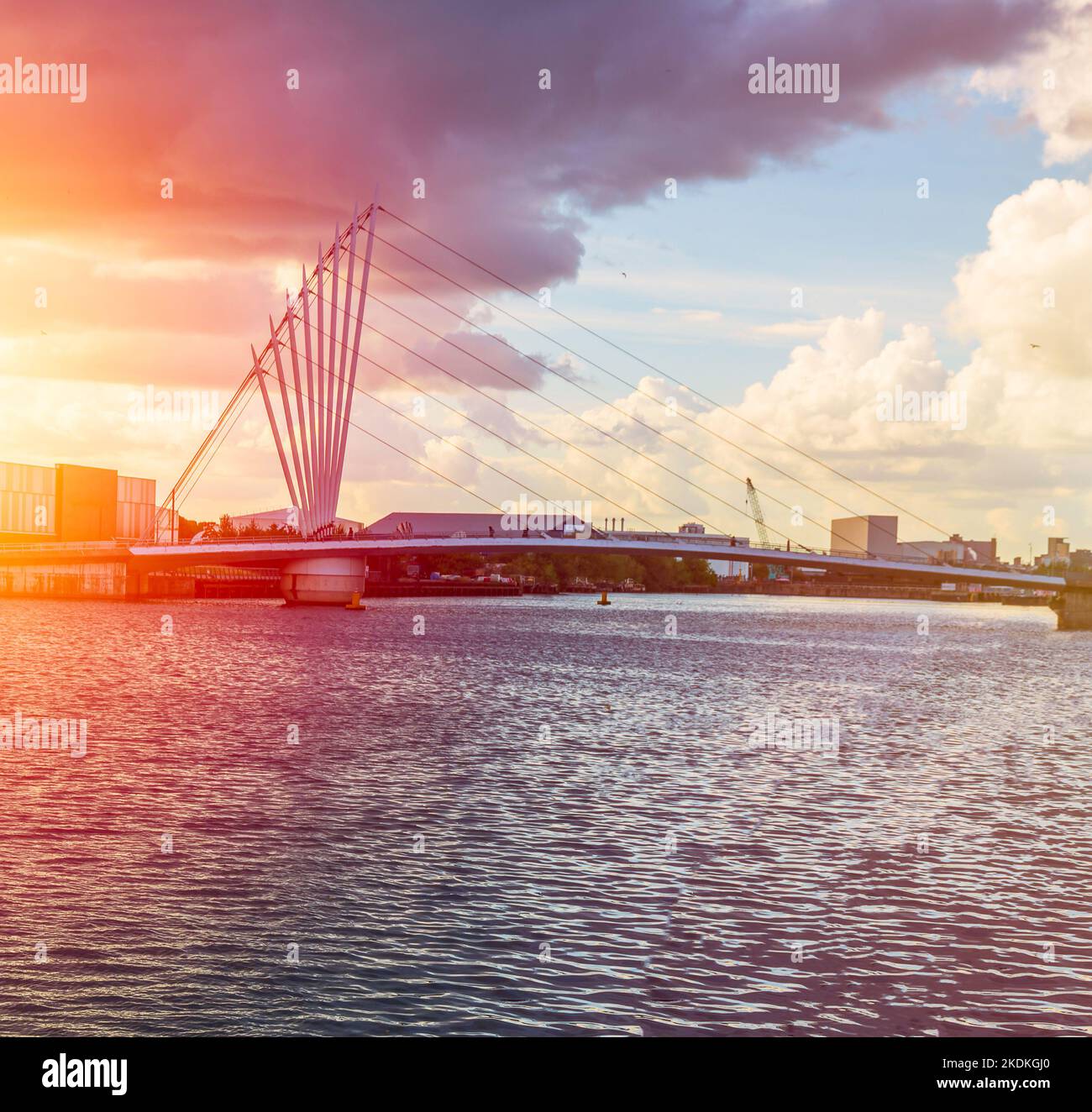 Salford skyscraper sunset hi-res stock photography and images - Alamy