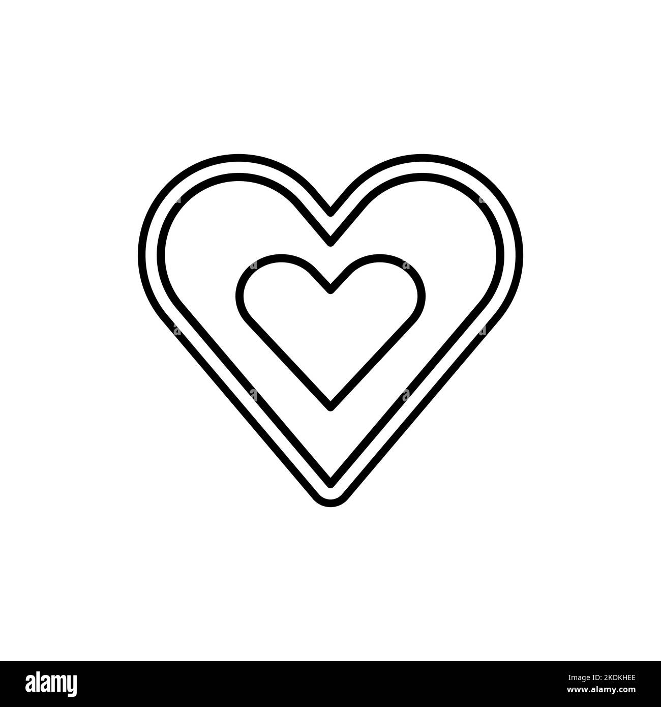 Impossible Heart Drawing