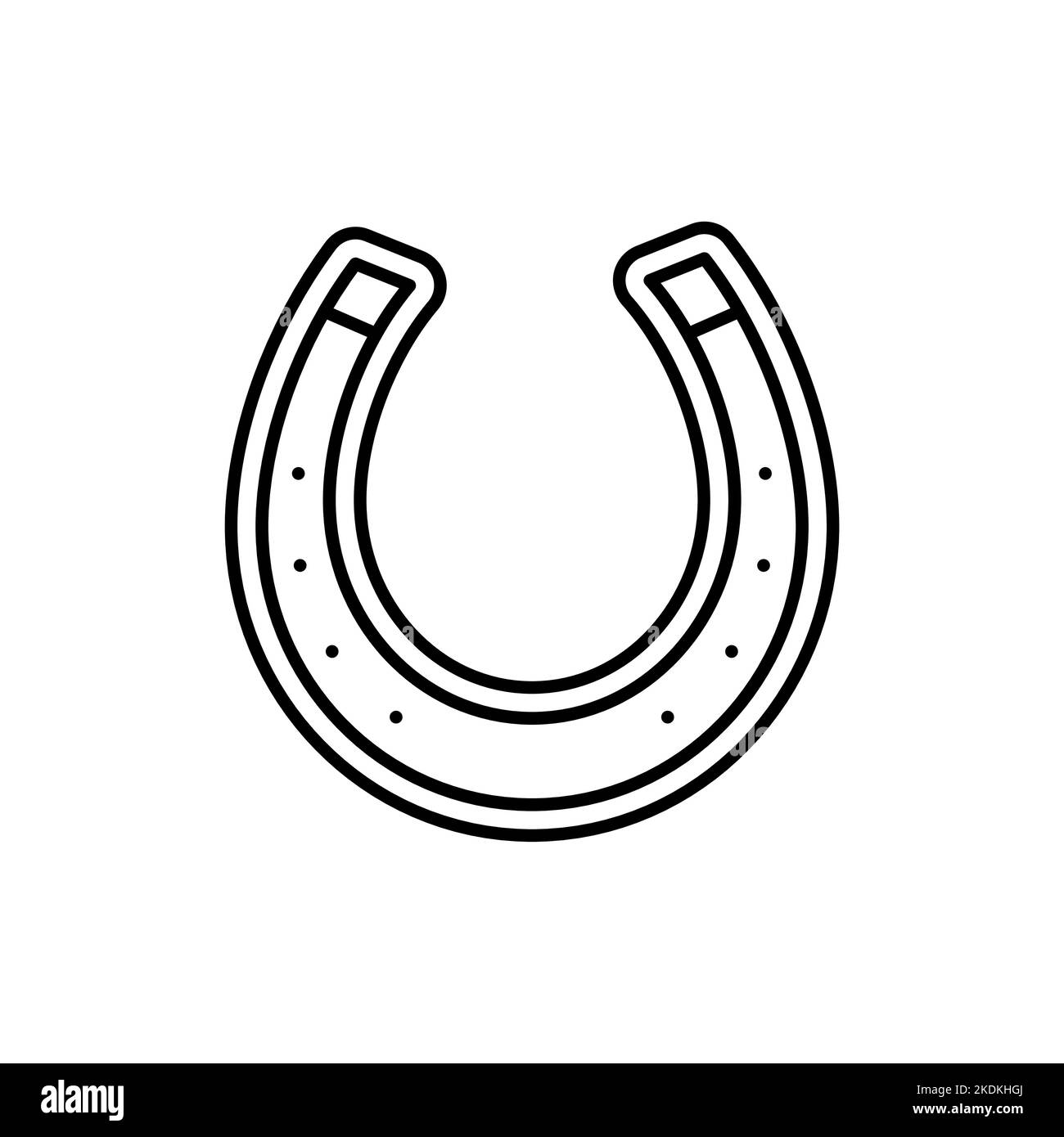 Horseshoe drawing hi-res stock photography and images - Alamy