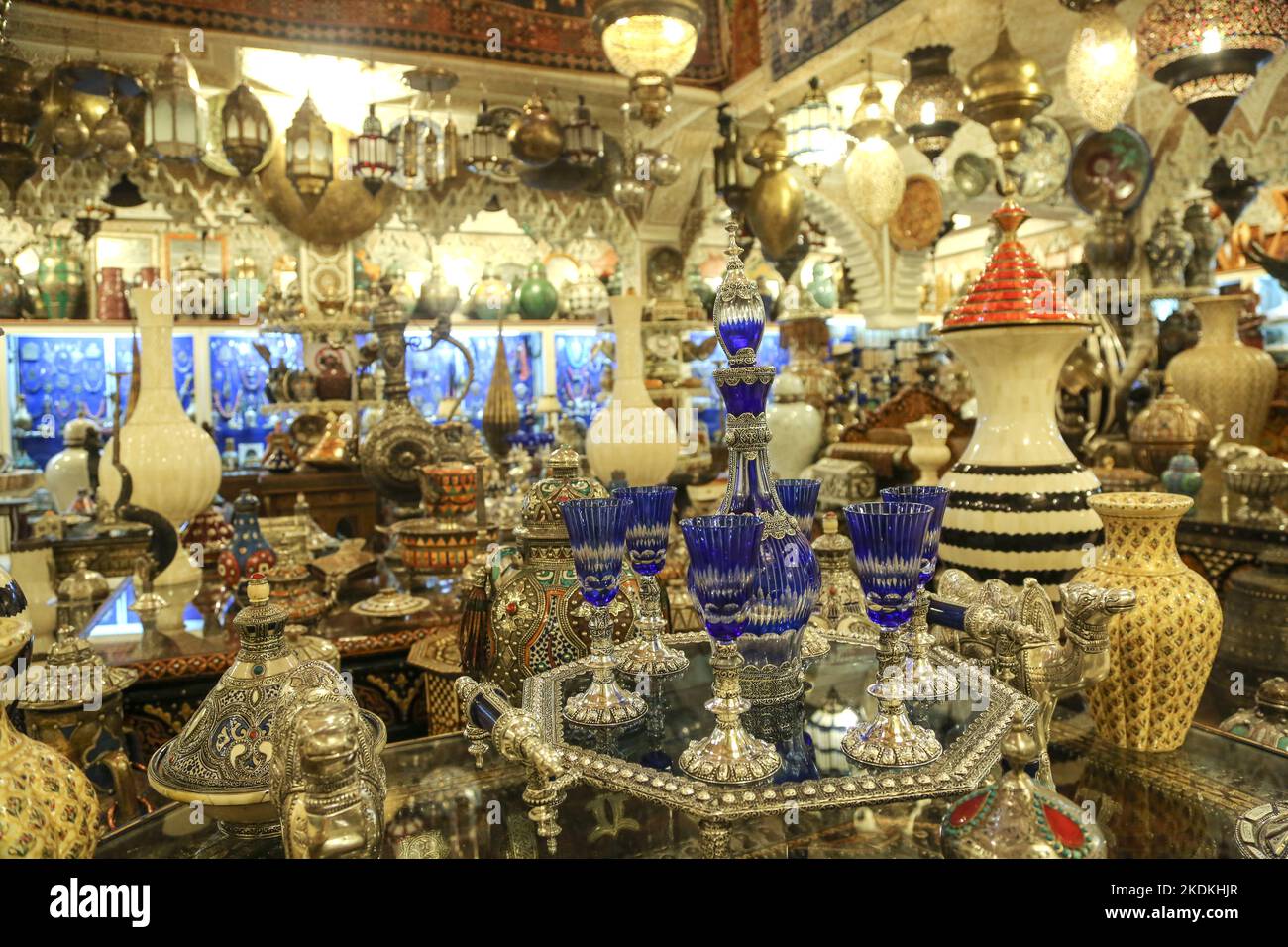 the most amazing Morocco Marrakech Bazaar Artisana Stock Photo - Alamy