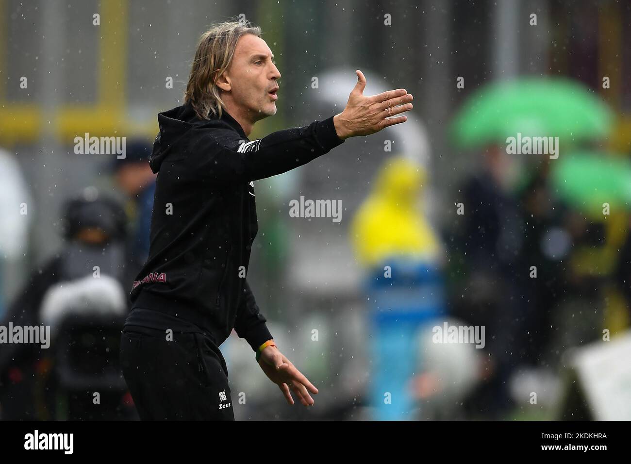 Krzysztof Piatek of US Salernitana celebrates after scoring a goal ...