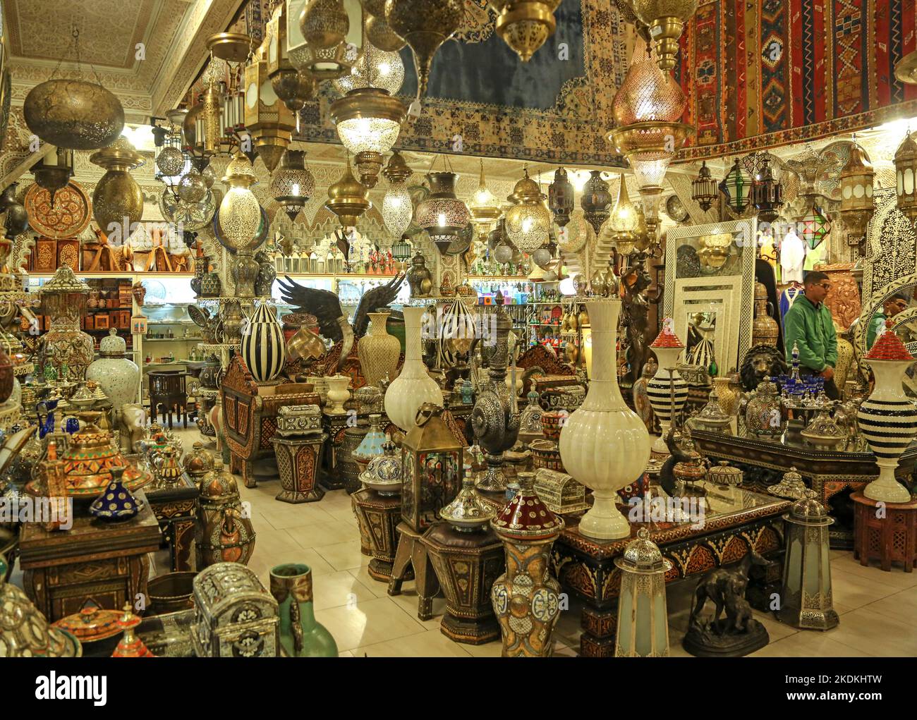 the most amazing Morocco Marrakech Bazaar Artisana Stock Photo - Alamy