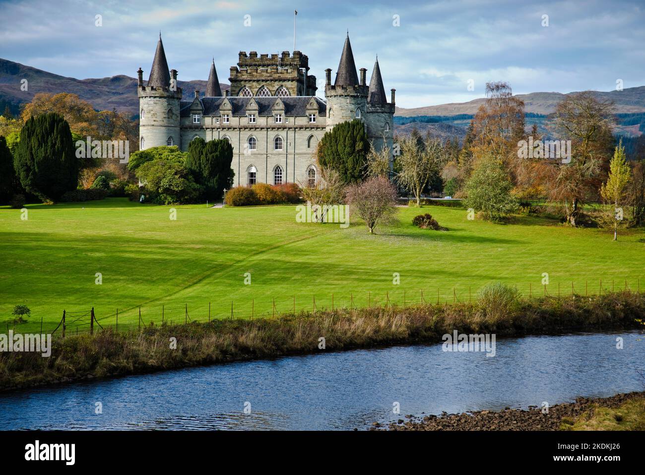 Inveraray Castle, Argyll, Scotland (1 Stock Photo - Alamy