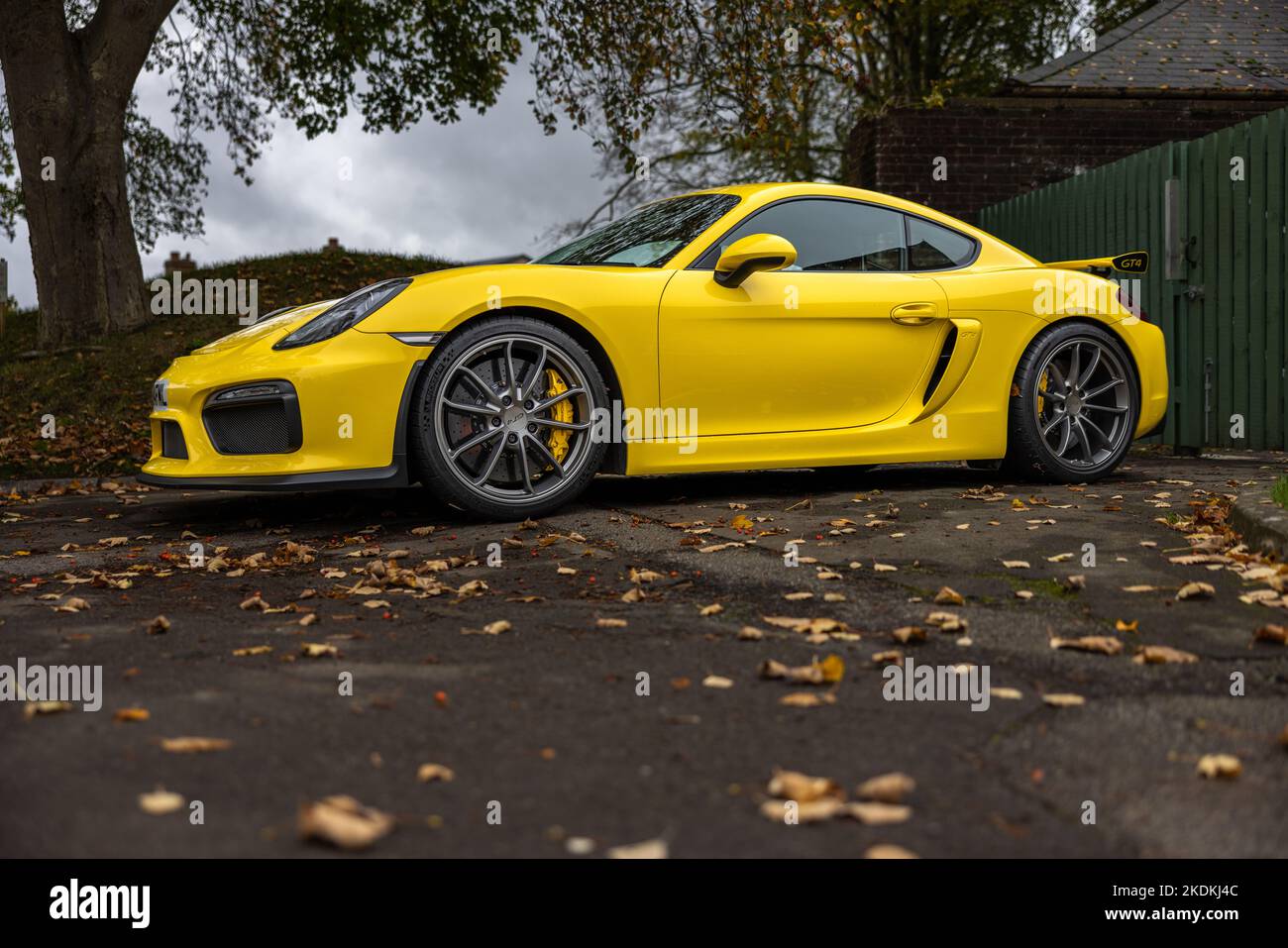 2016 Porsche Cayman GT4 ‘H14 FML’ on display at the Scary Cars Assembly ...