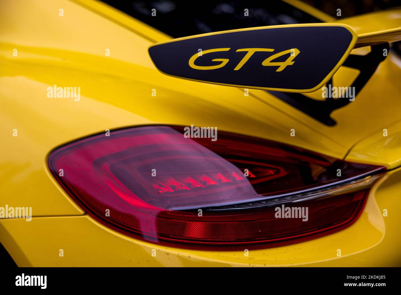 2016 Porsche Cayman GT4 ‘H14 FML’ on display at the Scary Cars Assembly ...