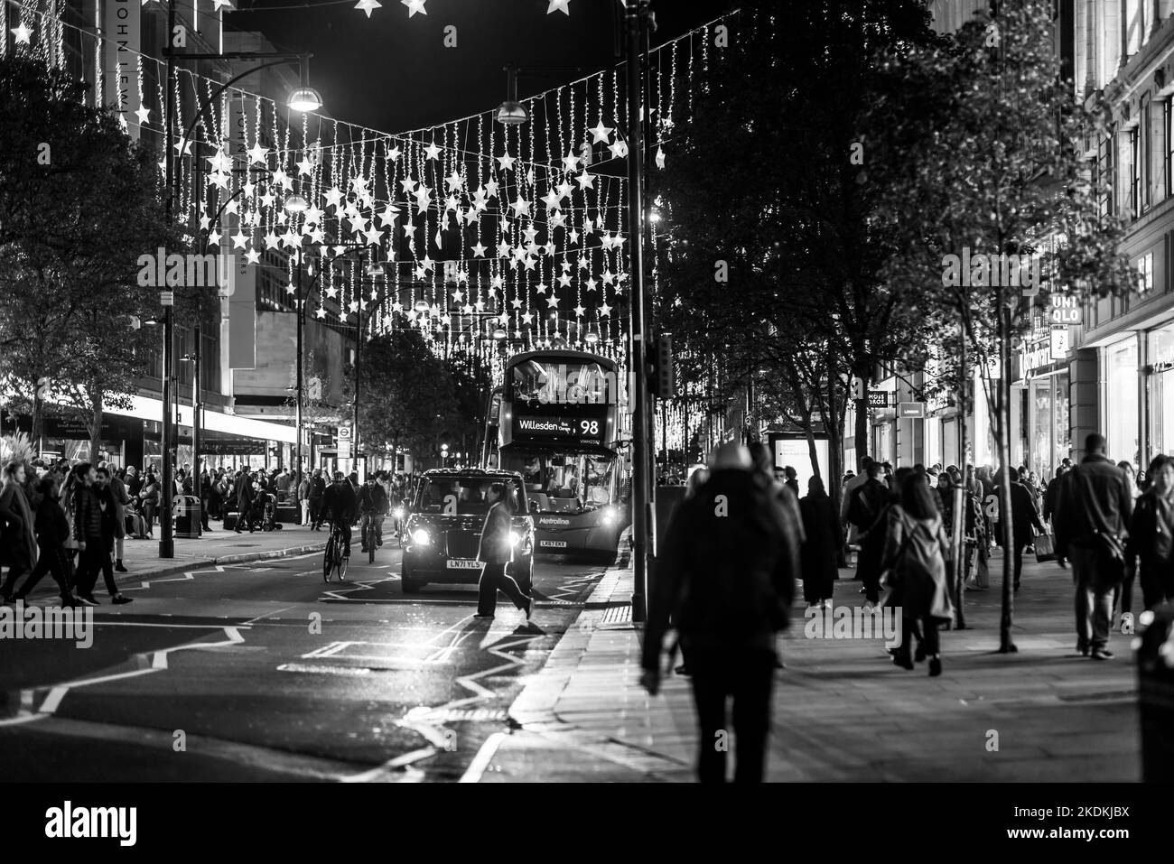 London West End at Night Stock Photo - Alamy