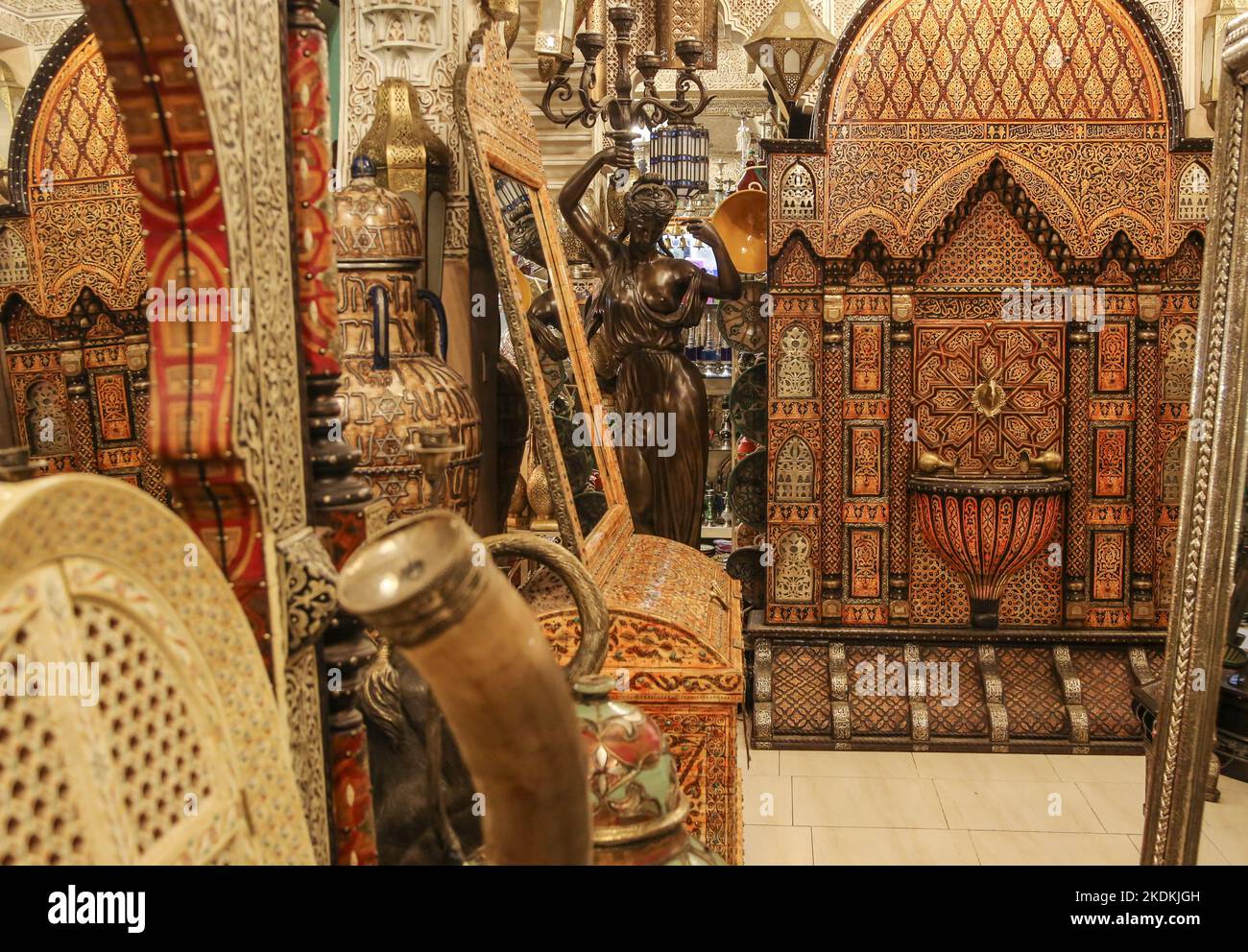 the most amazing Morocco Marrakech Bazaar Artisana Stock Photo - Alamy
