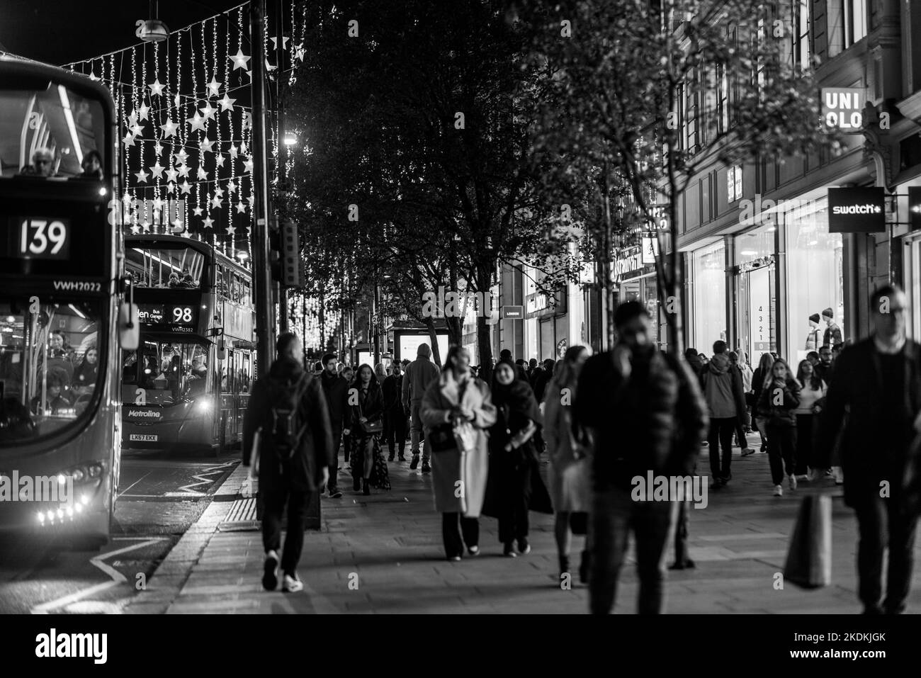 London West End at Night Stock Photo - Alamy