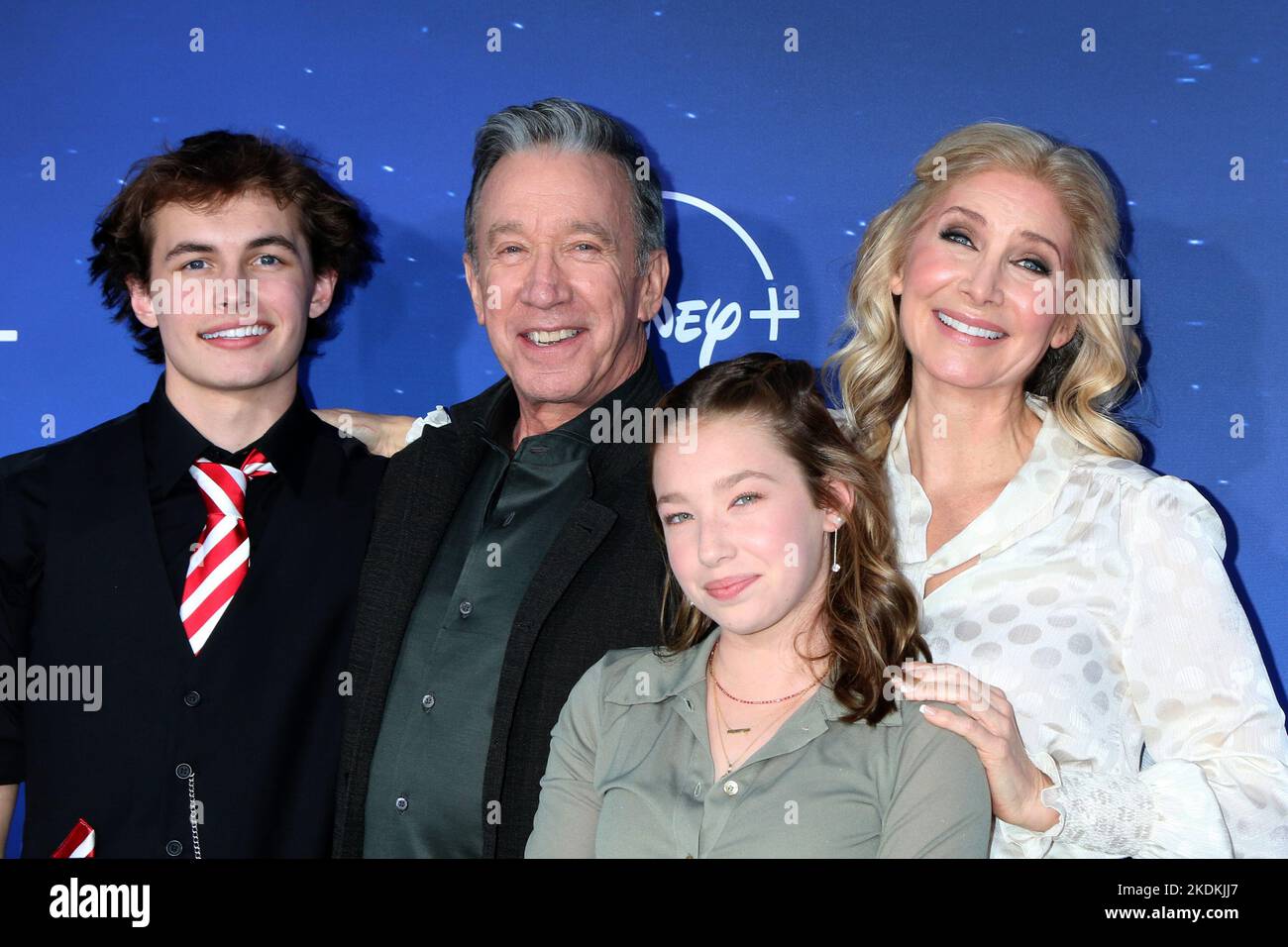 LOS ANGELES - NOV 6: Austin Kane, Tim Allen, Elizabeth Allen-Dick ...