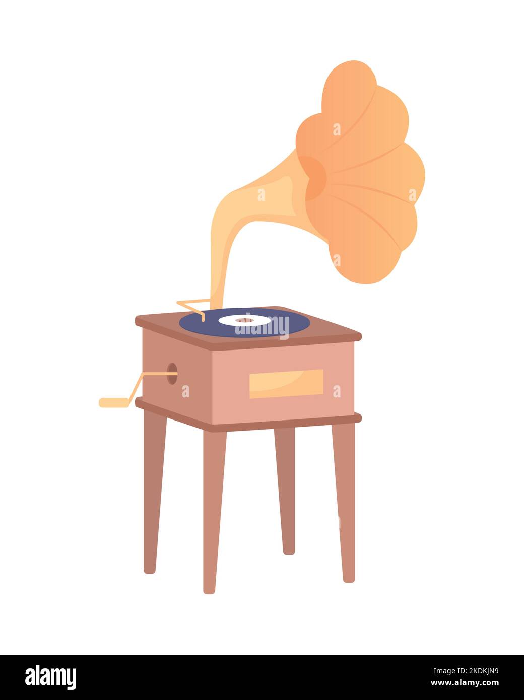 Cartoon gramophone hi-res stock photography and images - Alamy