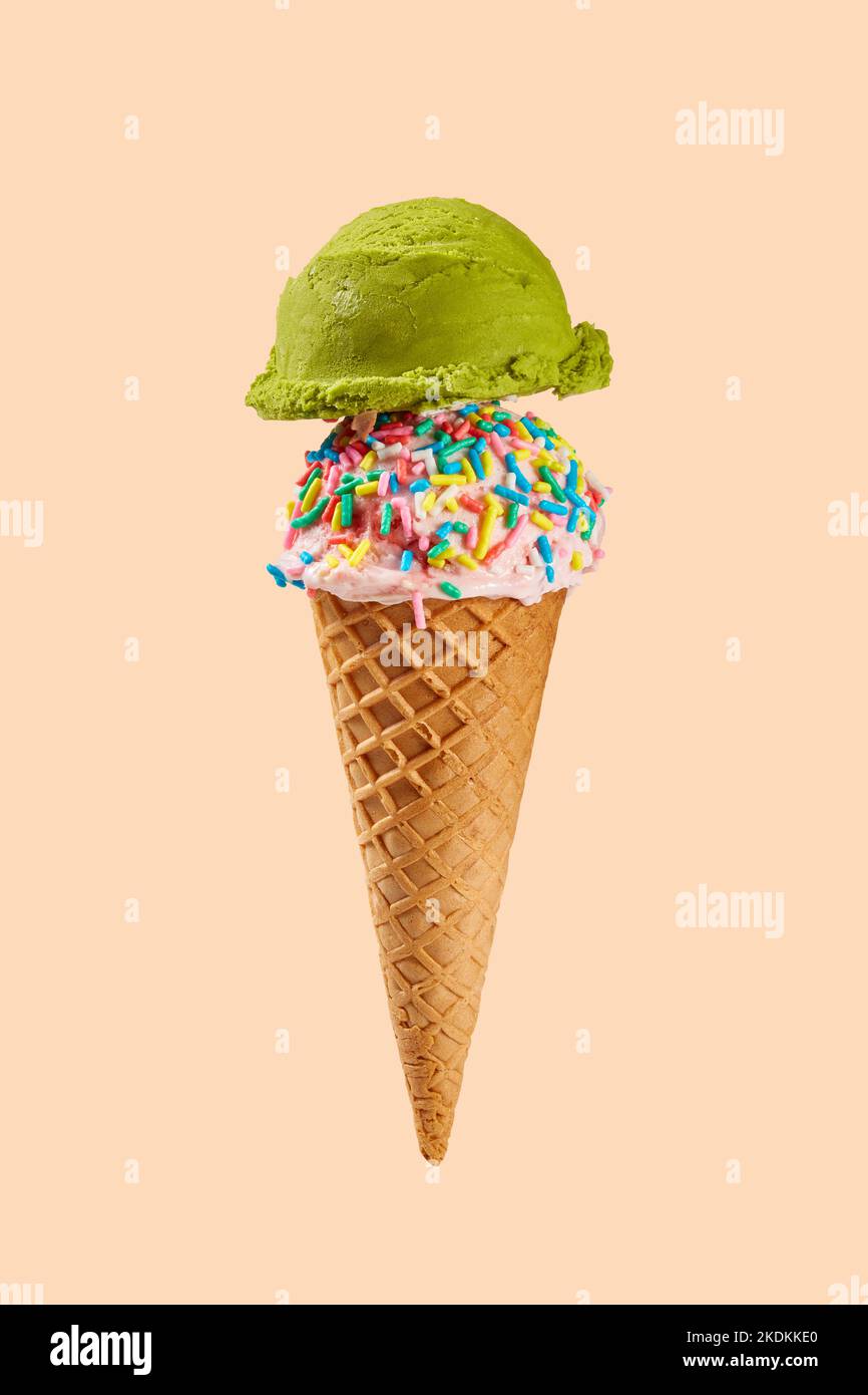 Double chocolate ice cream hi-res stock photography and images - Alamy